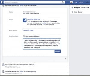 Reporting Online Nudity Jealousy Or Justified