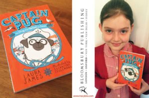 Bloomsbury Children's Books Captain Pug by Laura James - Tracy Kiss